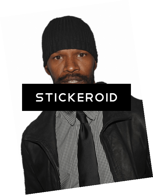 Download Jamie Foxx Black Hat - Beanie - Full Size PNG Image - PNGkit