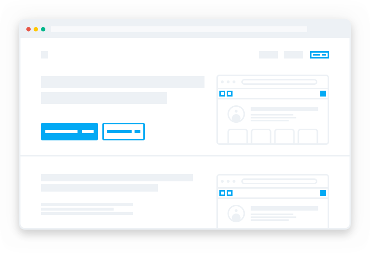 Download Landing-01 - Layout Landing Page Icon Png - Full Size PNG ...