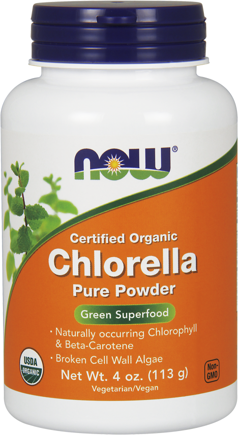 Download Chlorella Powder, Organic - Now Foods - Chlorella Pure Powder ...