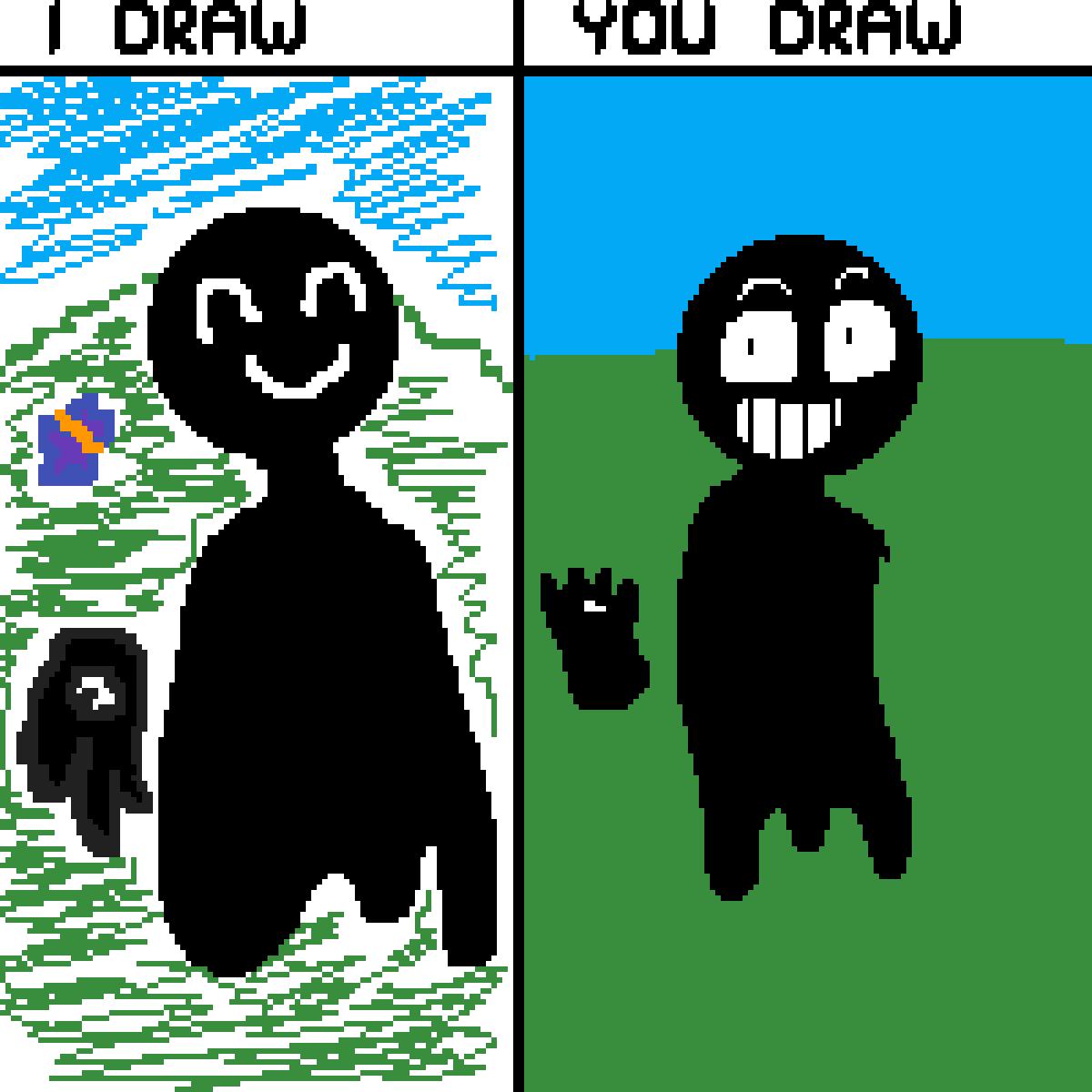 Download I Draw You Draw - Drawing - Full Size PNG Image - PNGkit