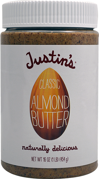 Download Justins Natural Classic Almond Butter Jar-16 Oz - Almond ...