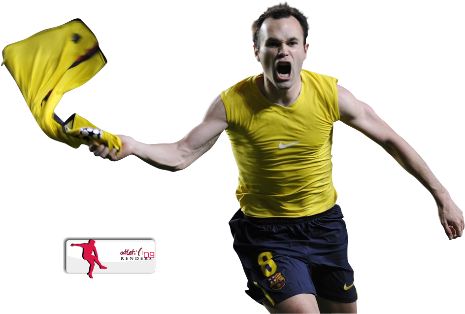 Download Andrés Iniesta Photo Iniestagoal - Goalkeeper - Full Size PNG ...