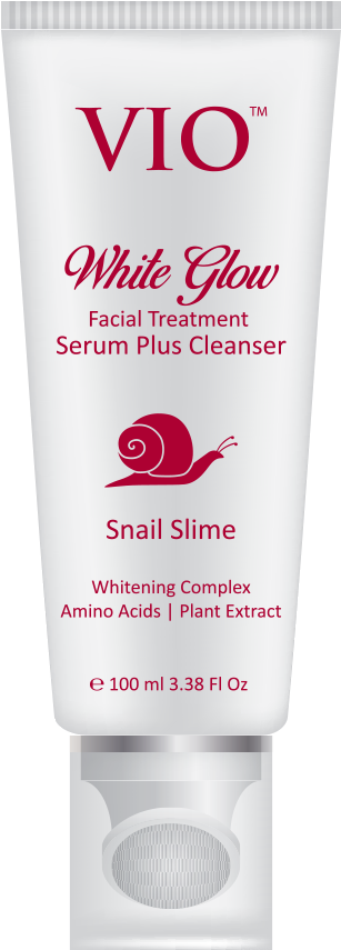 Download Vio Serum Plus Cleanser White Glow - Cream - Full Size PNG ...