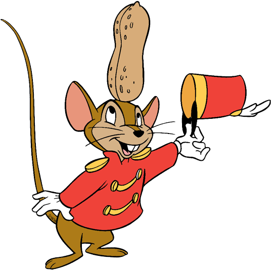 Download Timothy Q Mouse With A Peanut Under His Hat - Dumbo Mouse ...