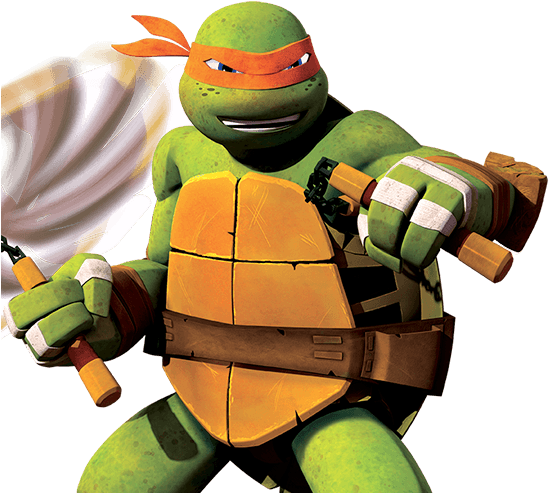 Download Michelangelo - Michelangelo Ninja Turtle - Full Size PNG Image ...