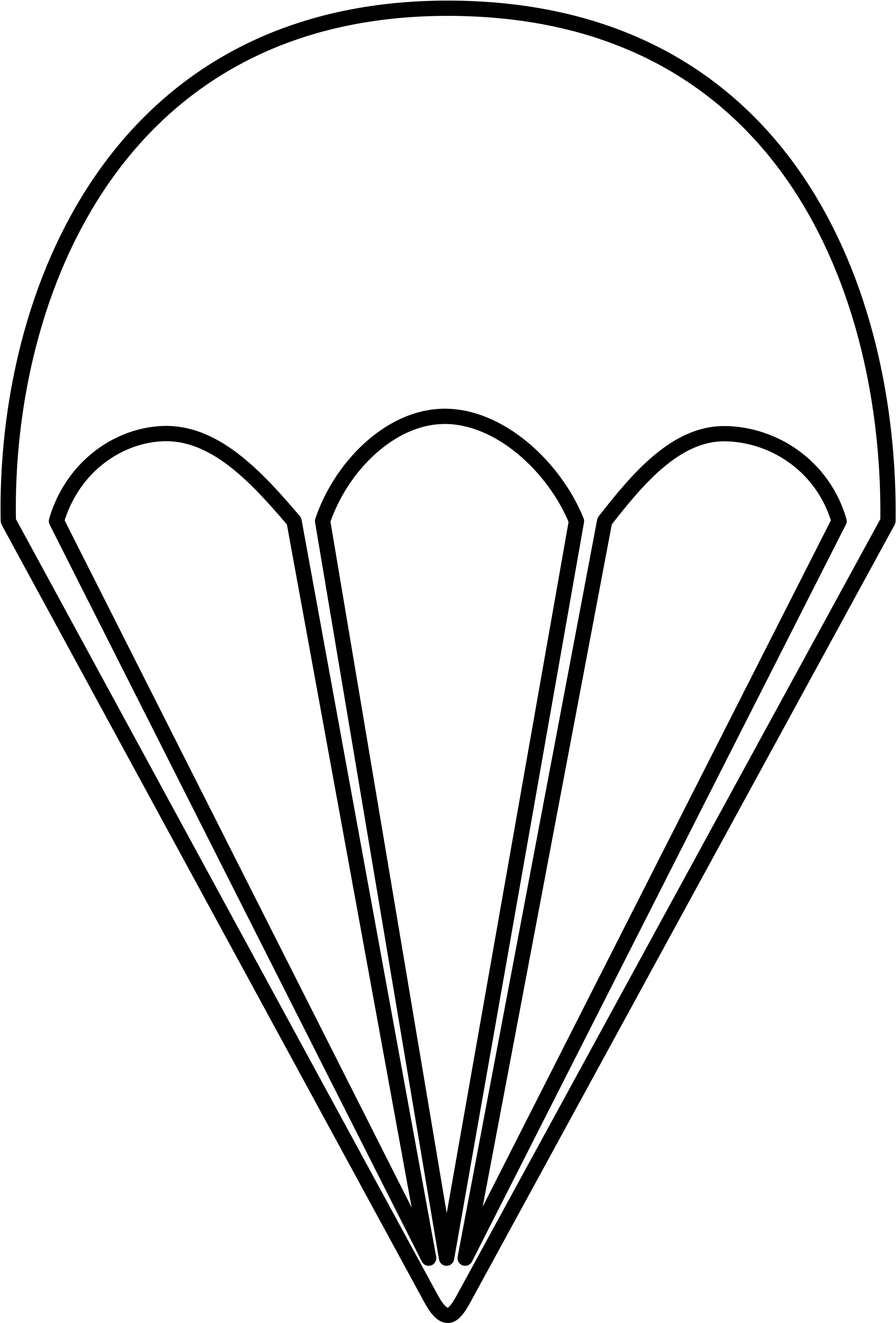 Download File - Parachute - Parachute Drawing - Full Size PNG Image ...