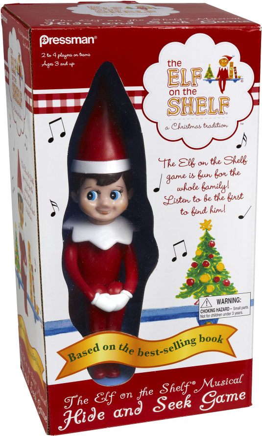 Download Elf On The Shelf Hide And Seek Game - Full Size PNG Image - PNGkit