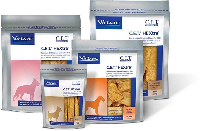 Download Cet Premium Enzymatic Hextra Oral Hygiene Rawhide Chews - Cet ...