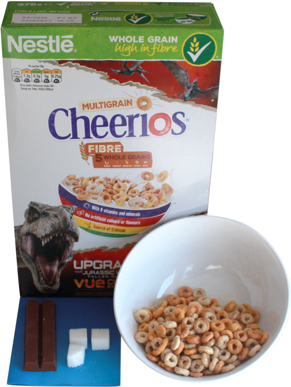 Download Nestle Cheerios Multigrain Cereal 600g - Full Size PNG Image ...