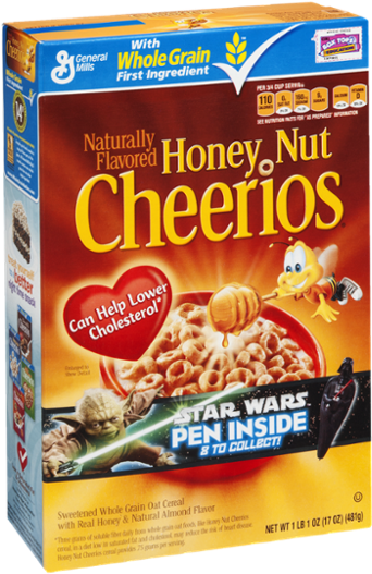 Download General Mills Honey Nut Cheerios Cereal - Honey Nut Cheerios ...