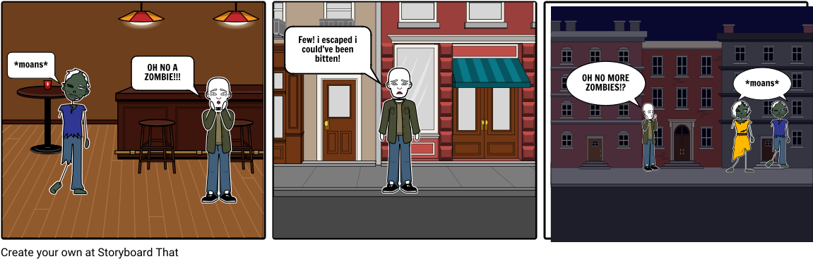 Download Zombie Attack - Cartoon - Full Size PNG Image - PNGkit