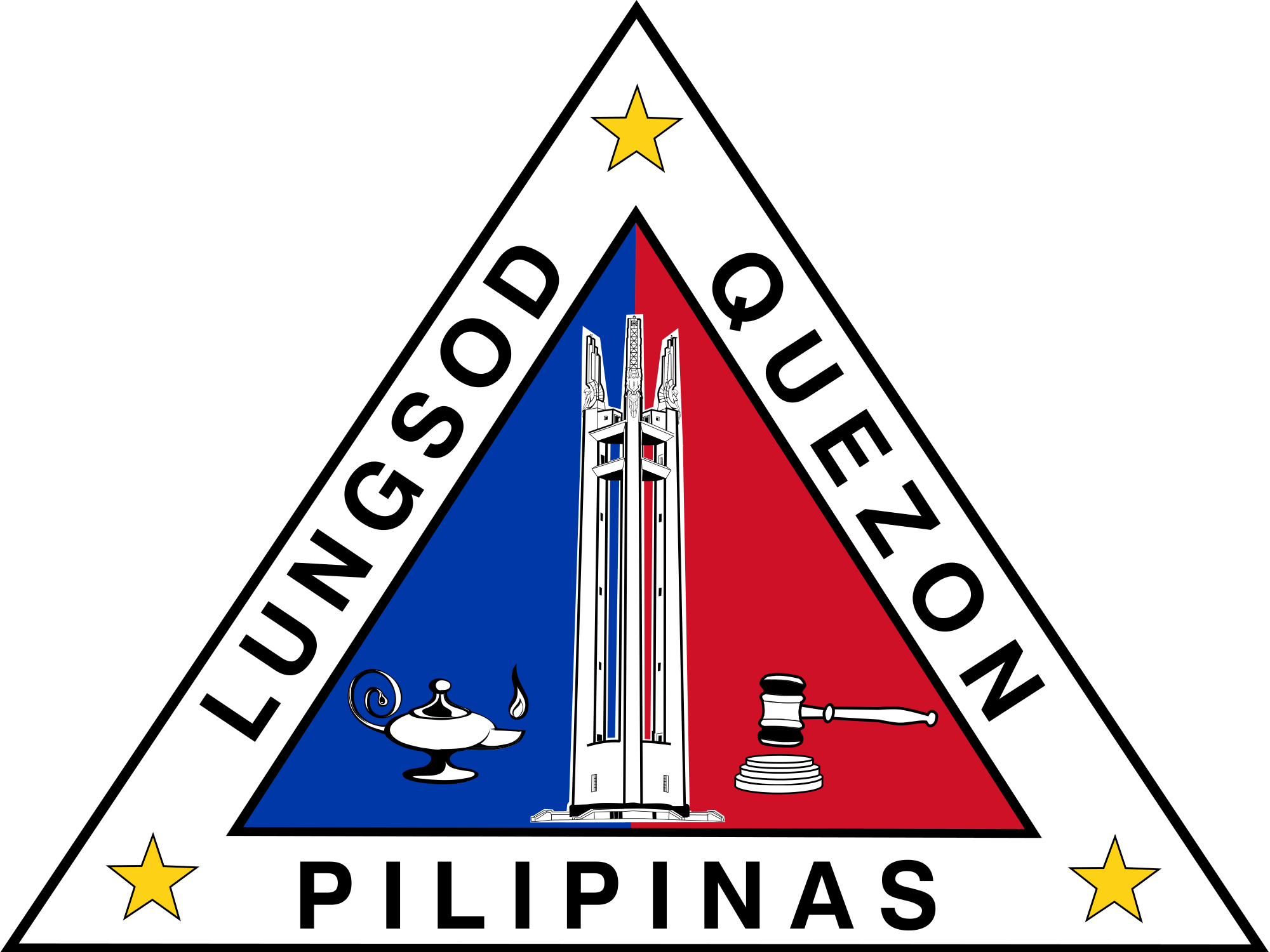 Download Seal Of Quezon City - Lungsod Ng Quezon City Logo - Full Size PNG Image - PNGkit
