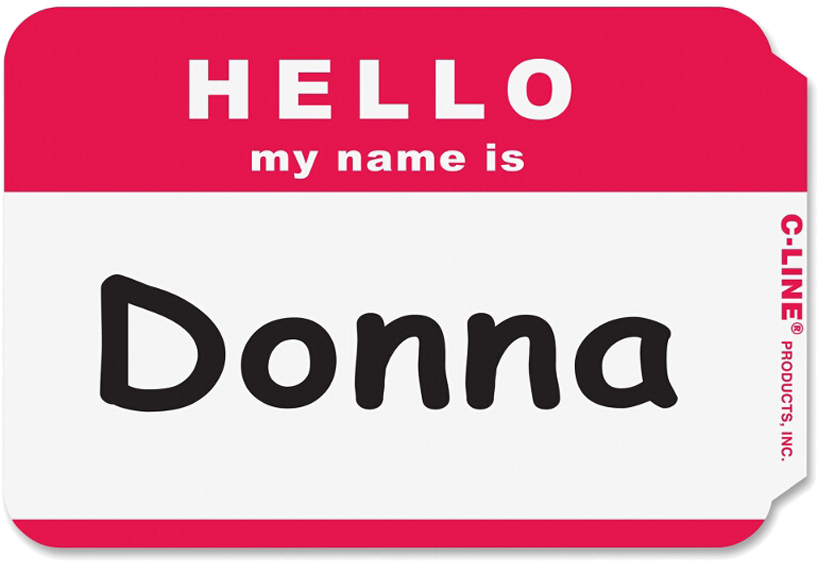 Download C-line Hello My Name Is Adhesive Name Badges, 100/box - Hello ...