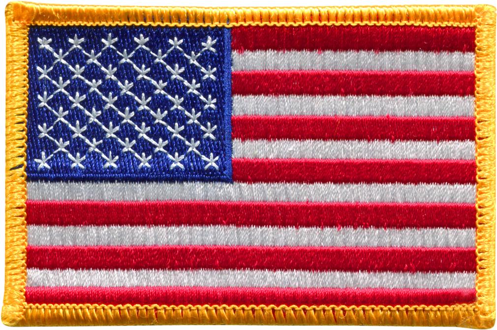 Download American Flag - Space Patches - Full Size PNG Image - PNGkit