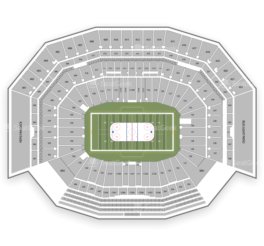Download San Jose Sharks Seating Chart Map Seatgeek Png San - Levi's ...