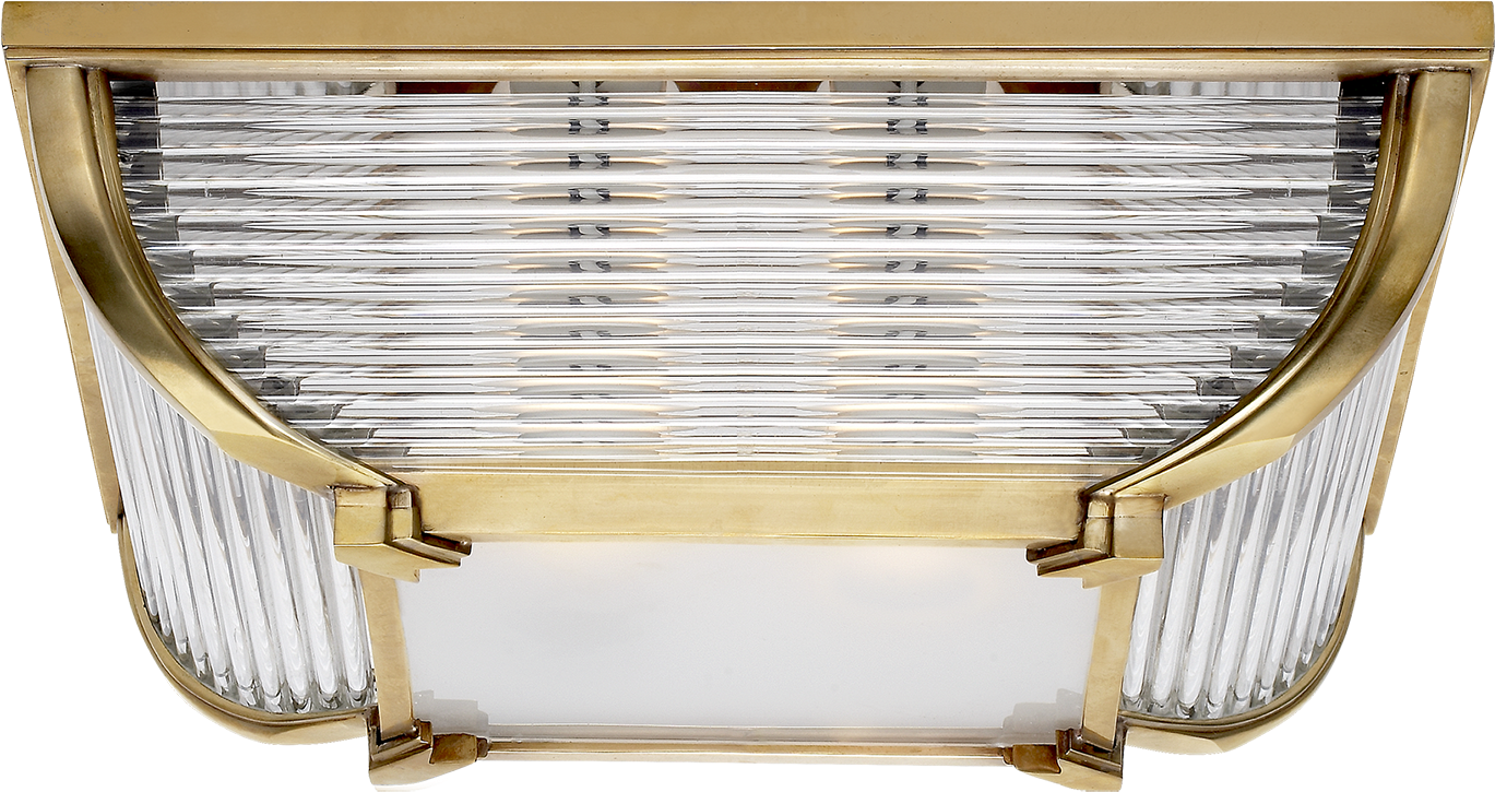 Download Natural Brass And Glass Rods With Frosted Acrylic - Perry ...