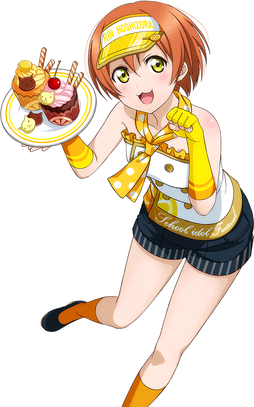 Download Download Images - Love Live Rin Ssr Transparent - Full Size ...