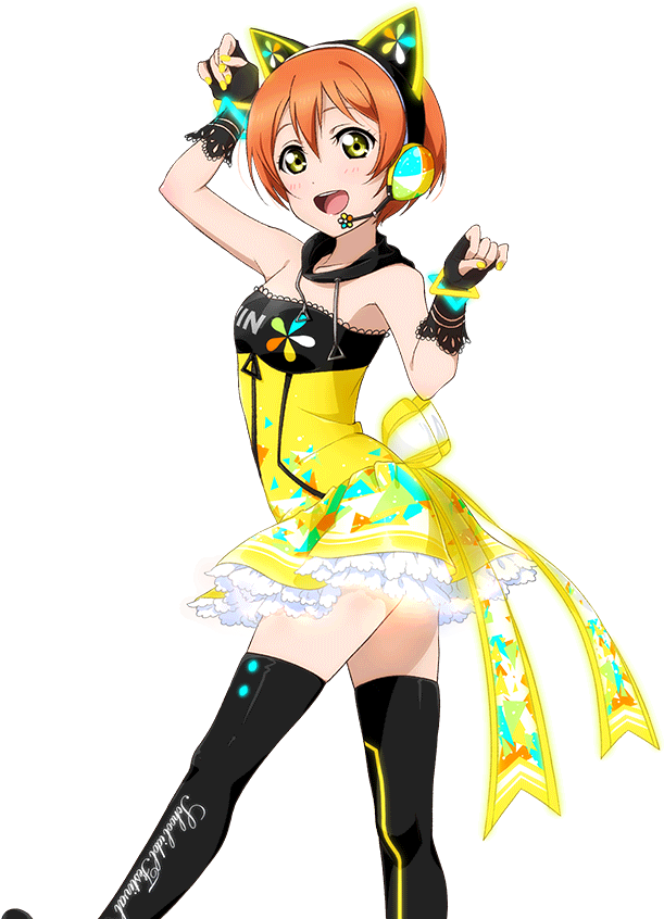 Download Download Images - Love Live Rin Render - Full Size PNG Image ...