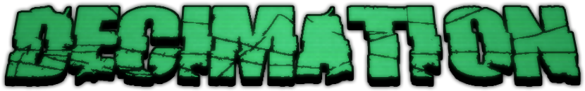 Download Quote From Scazzum» - Minecraft Decimation Logo - Full Size ...