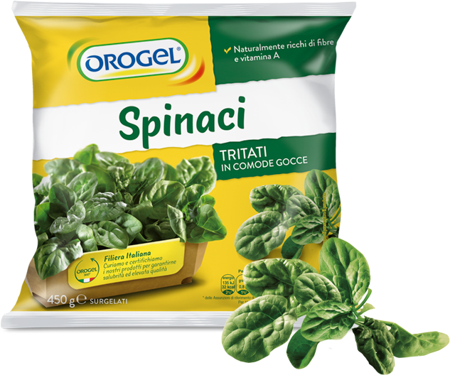 Download Chopped Spinach - Orogel - Full Size PNG Image - PNGkit