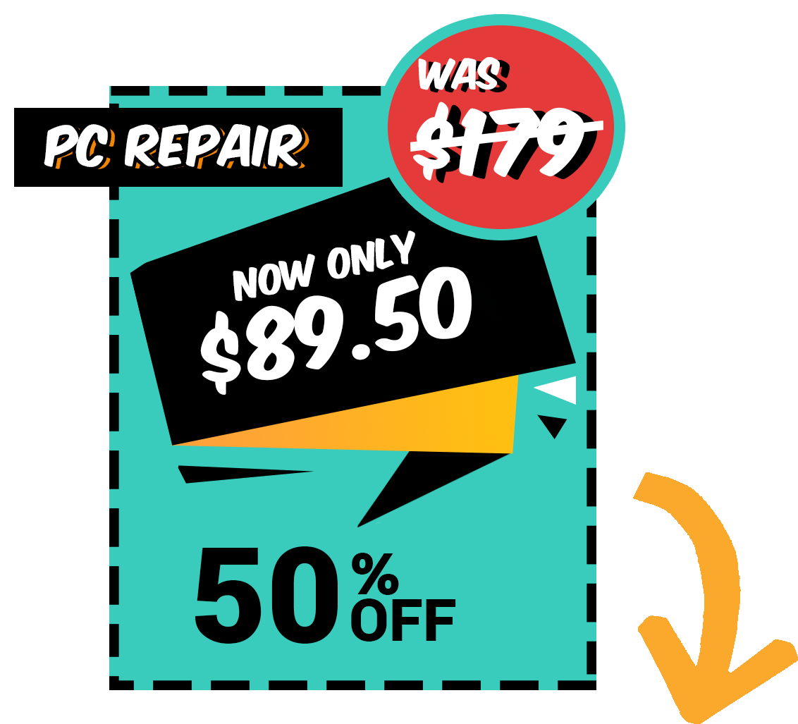 Download Pc Repair Coupon - Graphic Design - Full Size PNG Image - PNGkit