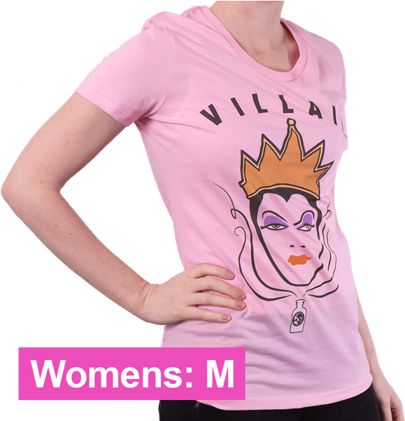 Download Wicked Villains Women's T-shirt - Girl - Full Size PNG Image ...