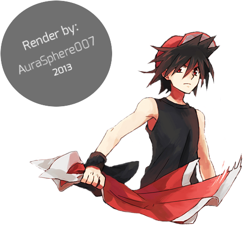 Download Deviantart Pokemon Trainer Red - Full Size PNG Image - PNGkit