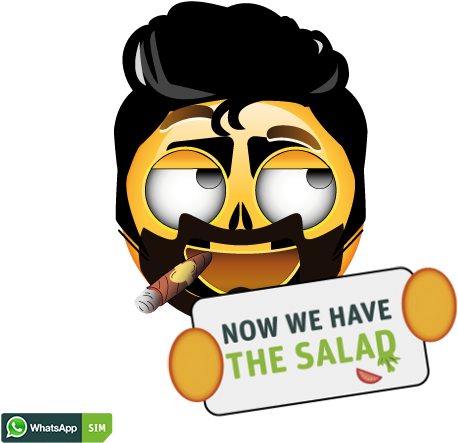 Download Horror Emoticon Mit Gelbem Gesicht Und Totenkopf-makeup - Face ...