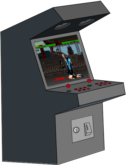 Download Free To Use &, Public Domain Arcade Machine Clip Art - Clip ...