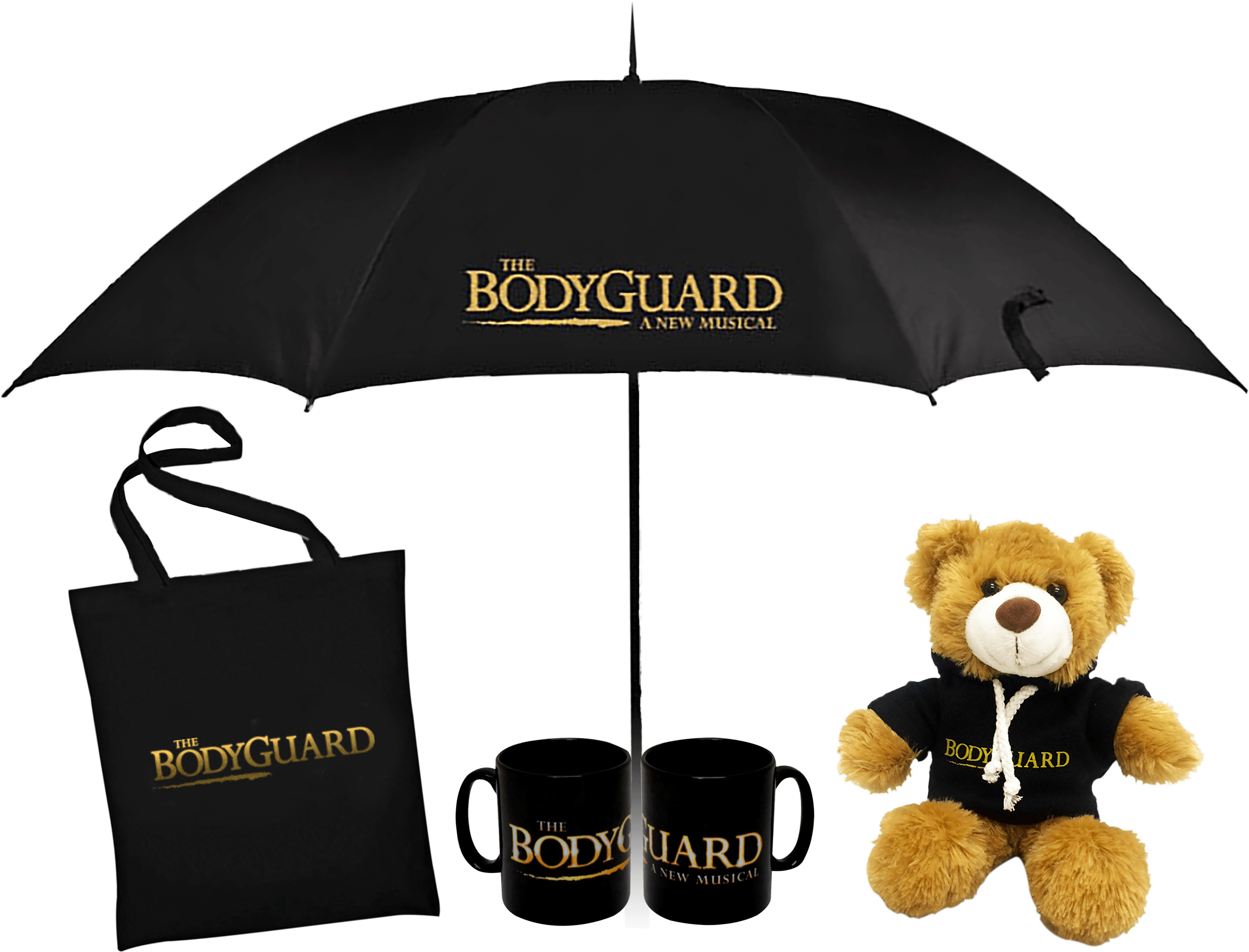 Download The Bodyguard - Bodyguard Musical Merchandise - Full Size PNG ...