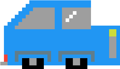 Download Pixel Car - Emblem - Full Size PNG Image - PNGkit