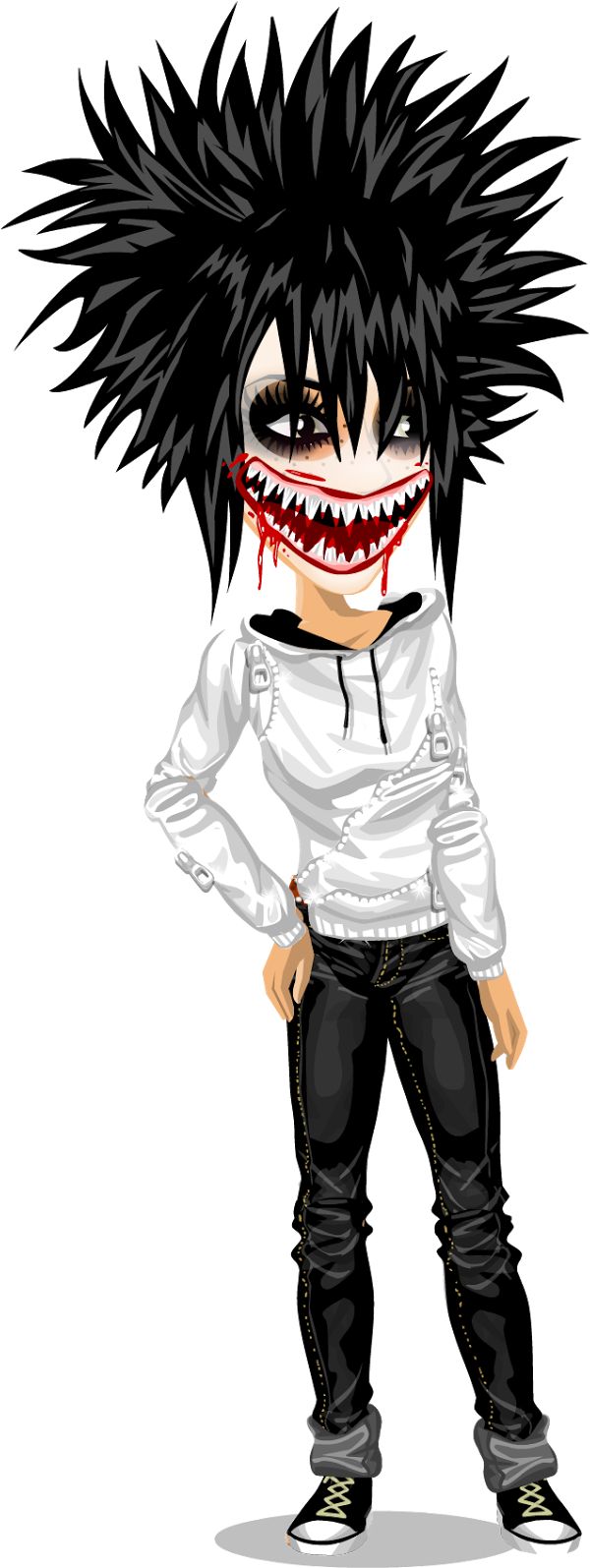 Download To Jest Jeff Killer - Cartoon - Full Size PNG Image - PNGkit