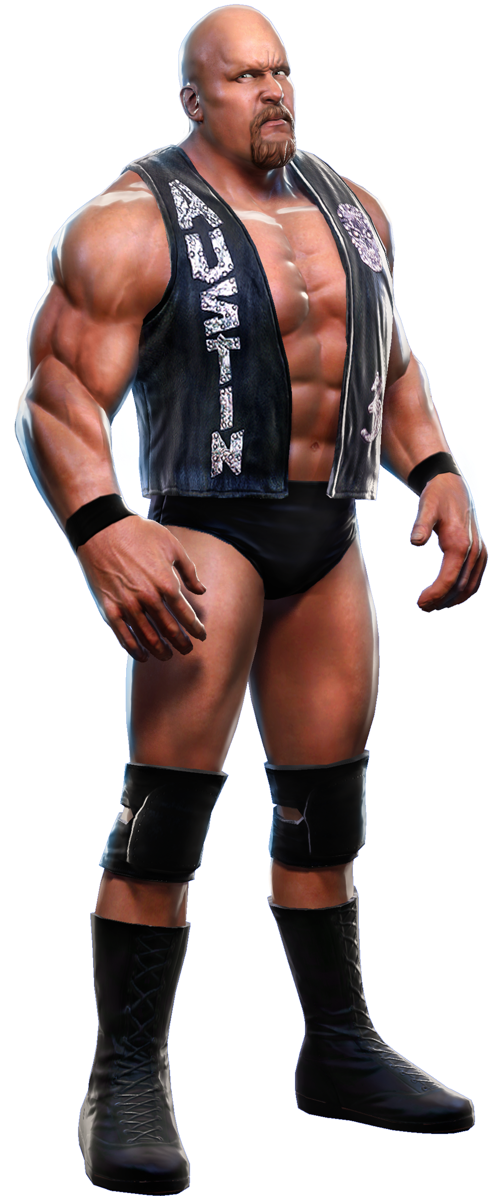 Download Steve Austin - Stone Cold Steve Austin Attire - Full Size PNG ...