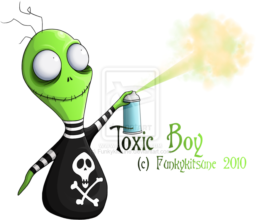 Download Roy The Toxic Boy By Funkykitsune - Tim Burton Drawings Toxic ...