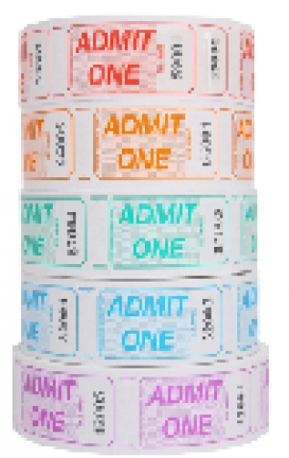 Download Admit One Tickets - Label - Full Size PNG Image - PNGkit
