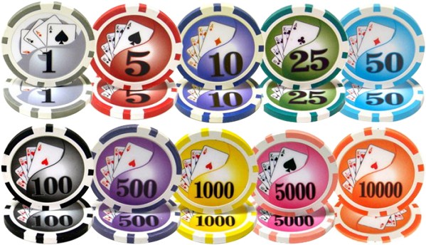 Download Yin Yang Poker Chip Set - Poker Card Guard Design - Full Size ...