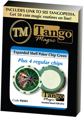 Download Expanded Shell Poker Chip Red Plus 4 Regular Chips - Full Size ...