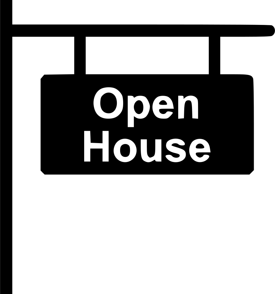 Download Open House Sign - Open House Icon Png - Full Size PNG Image ...