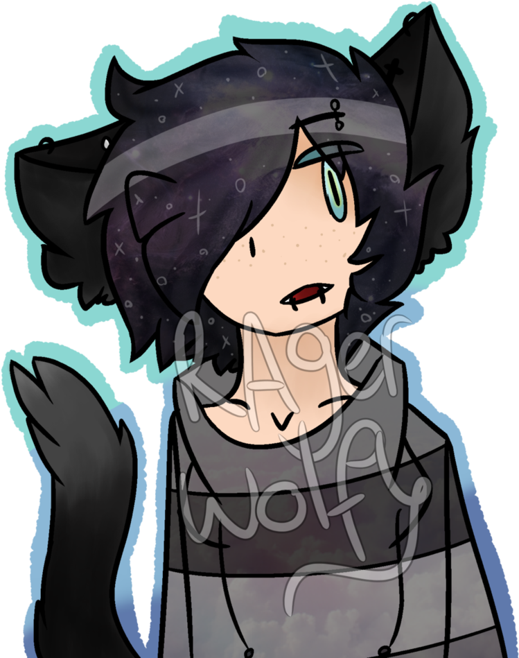 Download Emo Cat Drawing At Getdrawings - Zane Off Of Aphmau - Full ...