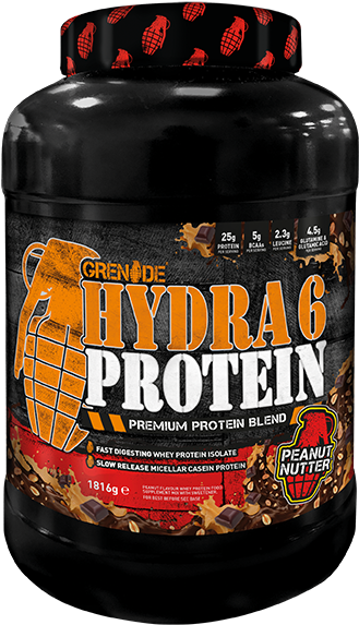 Download Hydra 6® - Protein Grenade Hydra 6 - Full Size PNG Image - PNGkit