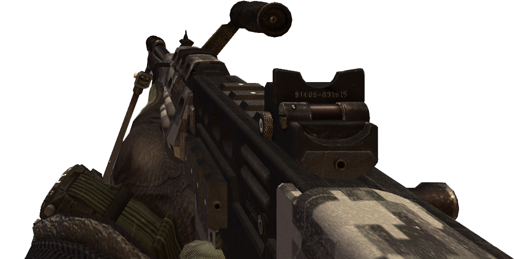 Download L86 Lsw Digital Mw2 - Ump 45 Red Tiger - Full Size PNG Image ...