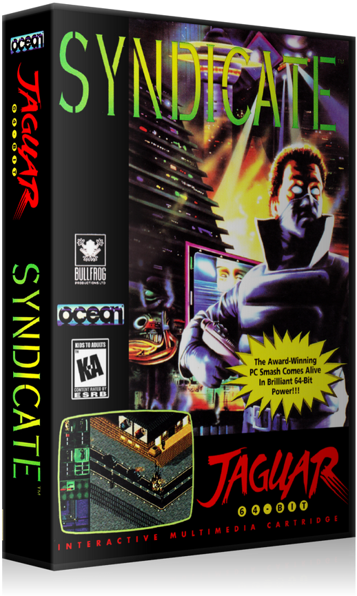 Download Atari Jaguar Syndicate Replacement Game Case Or Cover ...