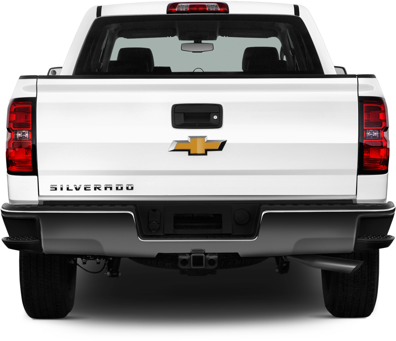 Download 61 - - 2016 Chevy Silverado Rear - Full Size PNG Image - PNGkit