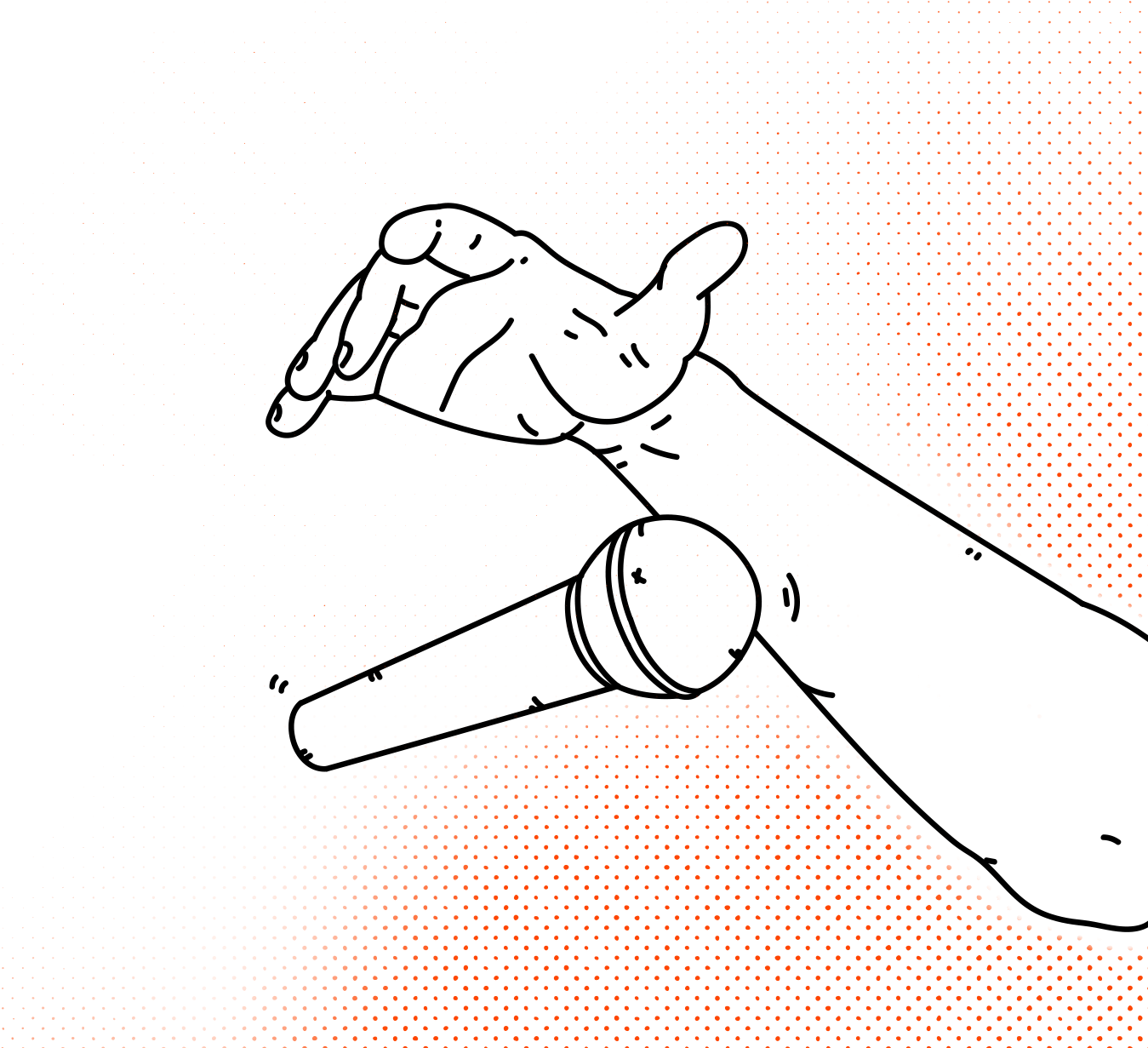 Download Mic Drop Banner V2 - Mic Drop Illustration - Full Size PNG ...