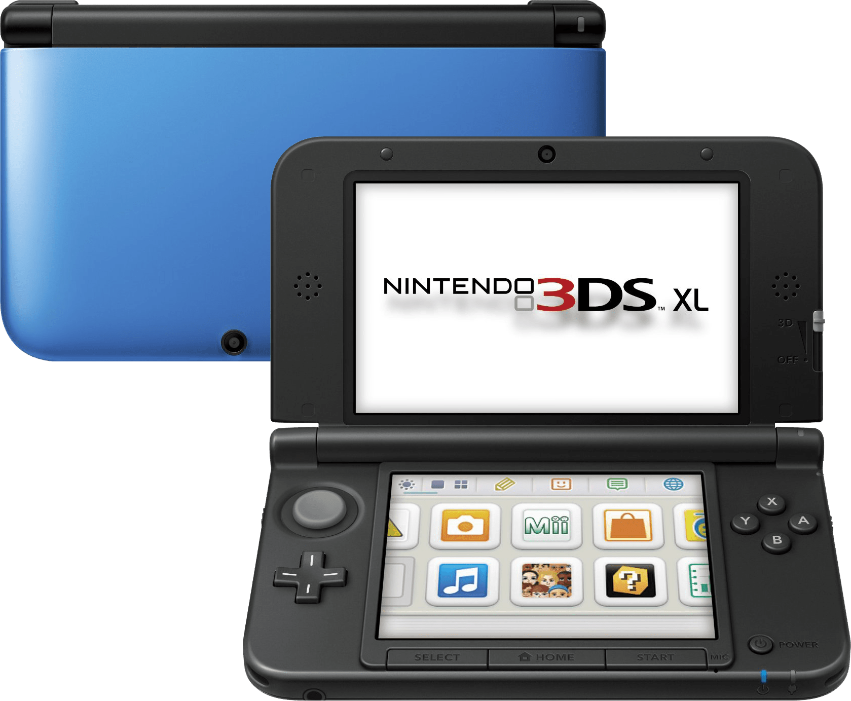 Download Nintendo 3ds Xl Console Blue Black-3 - Game Boy 3ds Xl - Full ...