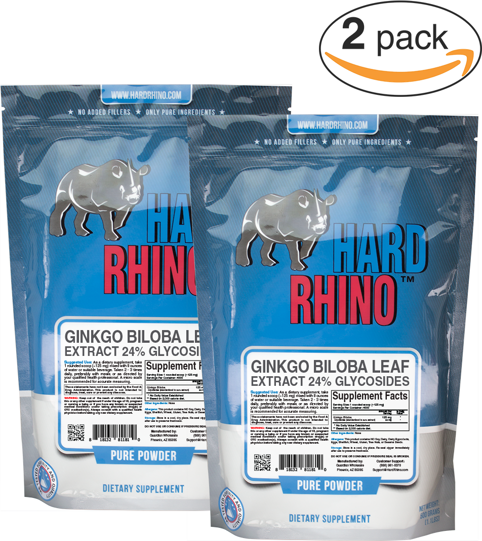 Download Hard Rhino Ginkgo Biloba Leaf 24% Glycosides Extract - Hard ...