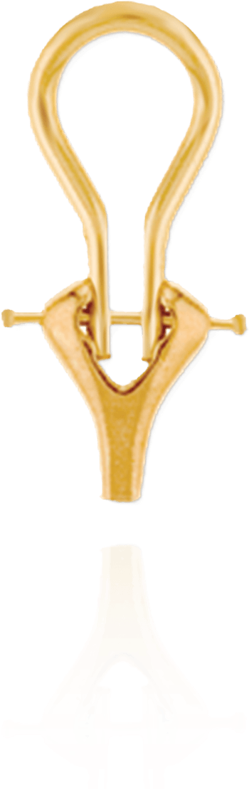 Download Omega Clips Standard Weight - Gold - Full Size PNG Image - PNGkit