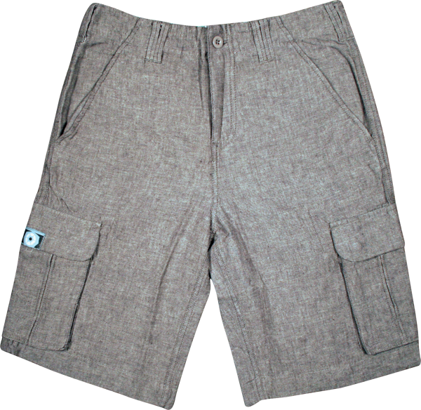 Download Ali Blacklite Cargo Shorts 28 Grey Sale - Fly - Full Size PNG ...