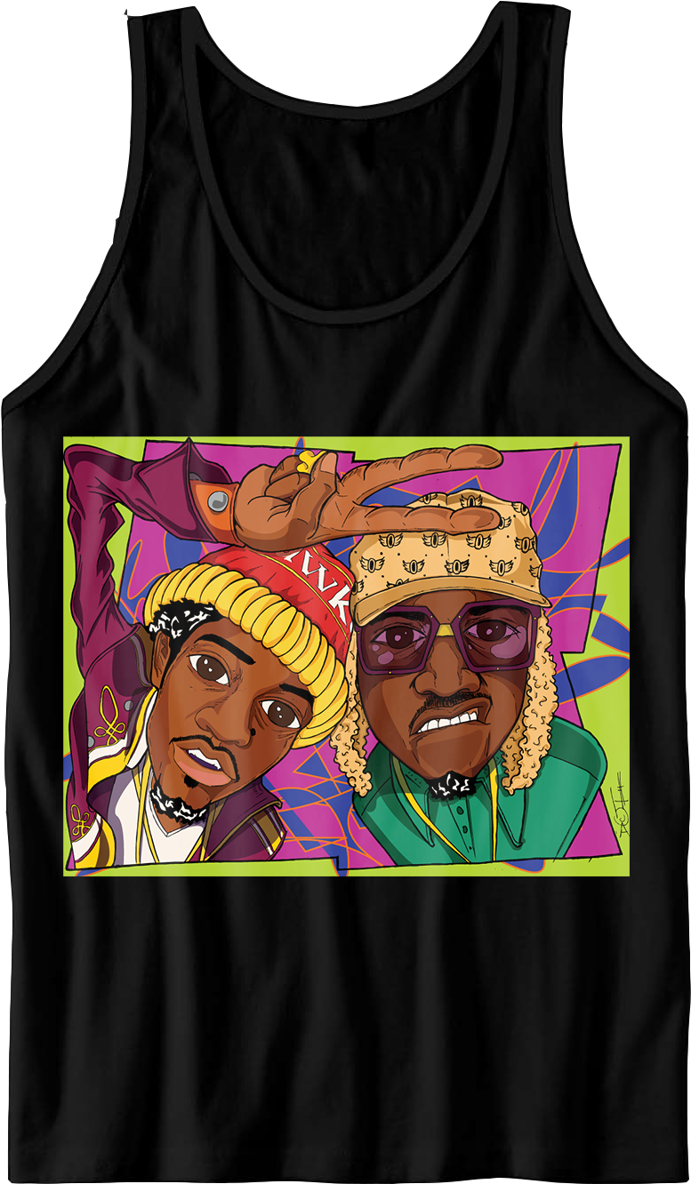 Download Outkast Tank Top Outkast Custom Artwork Outkast Concert ...