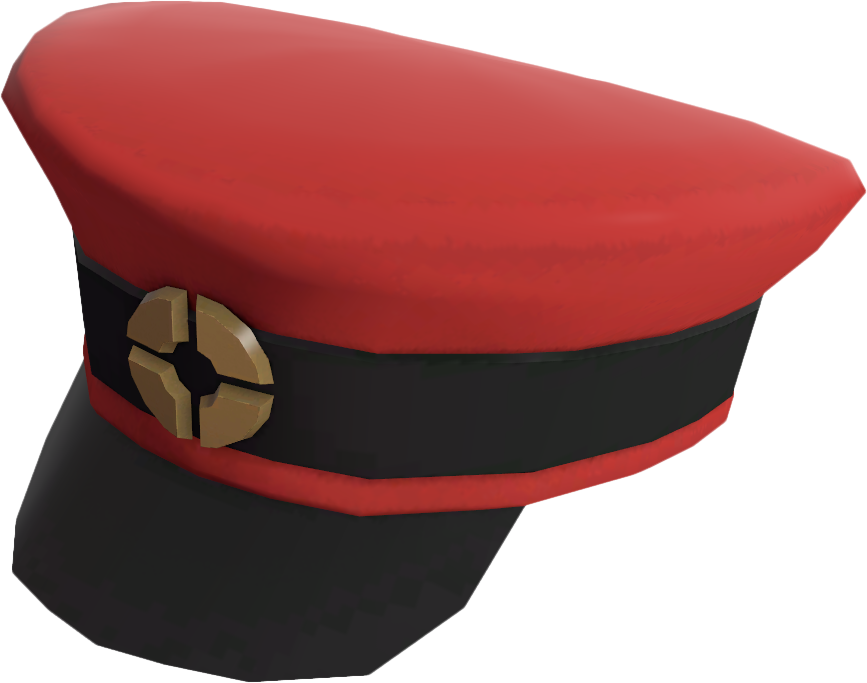 Download Red Wiki Cap - Tf2 Soldier General Hat - Full Size PNG Image ...